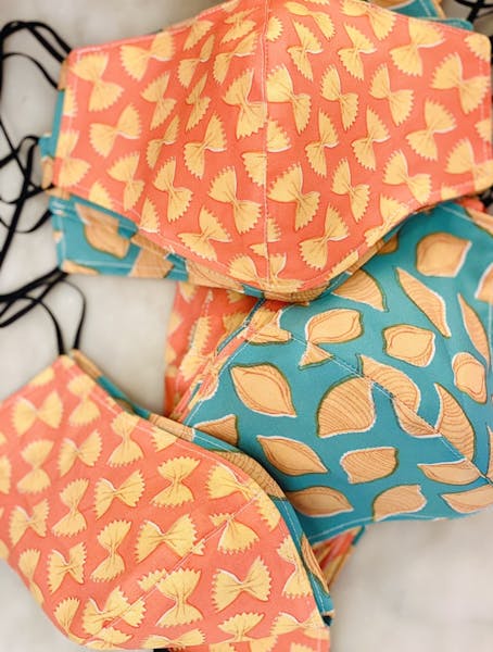 Reversible Macaroni Masks! | Pasta Louise | Italian Restaurant in Park ...