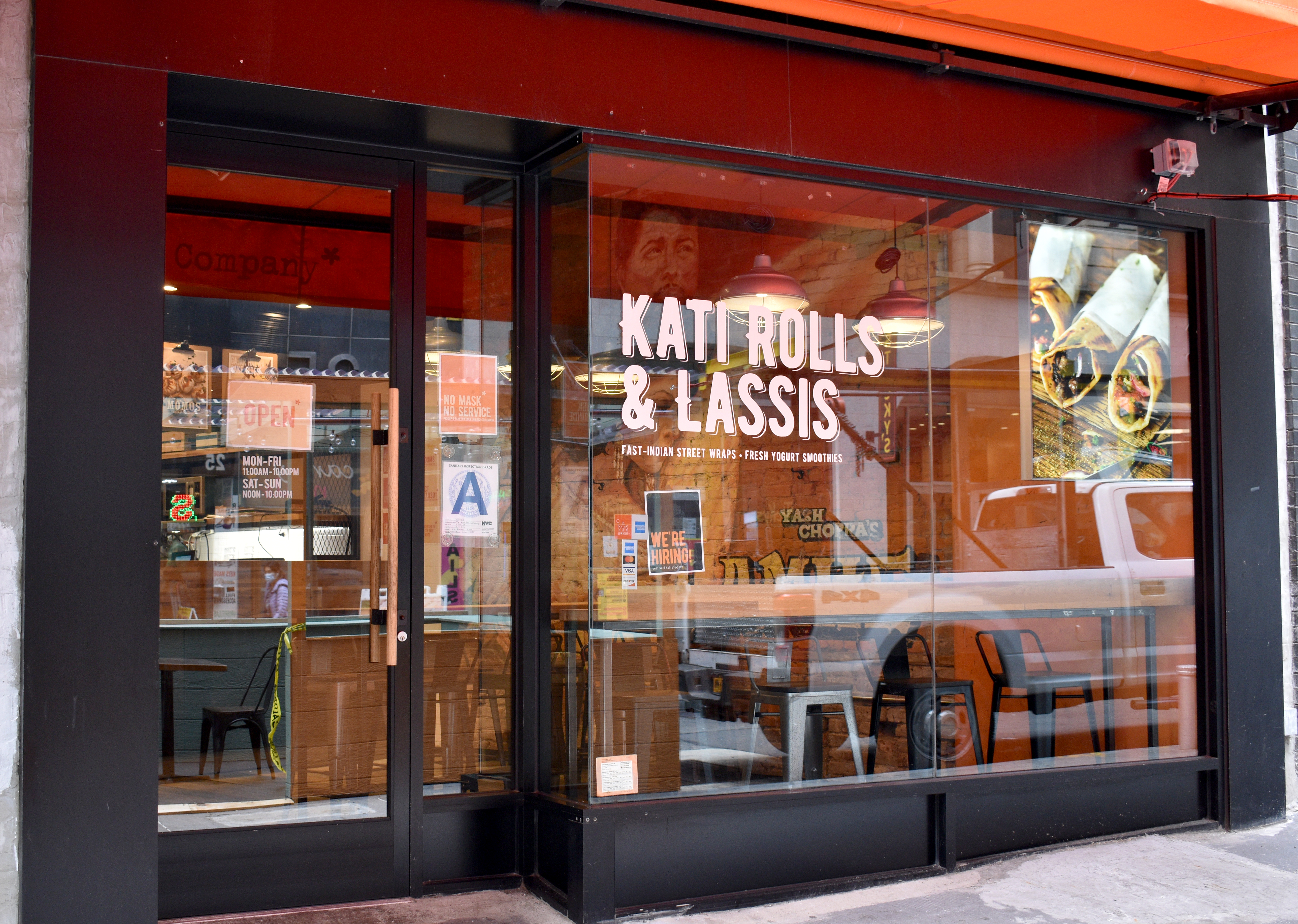 Hours & Location | The Kati Roll Company in World Trade, NY