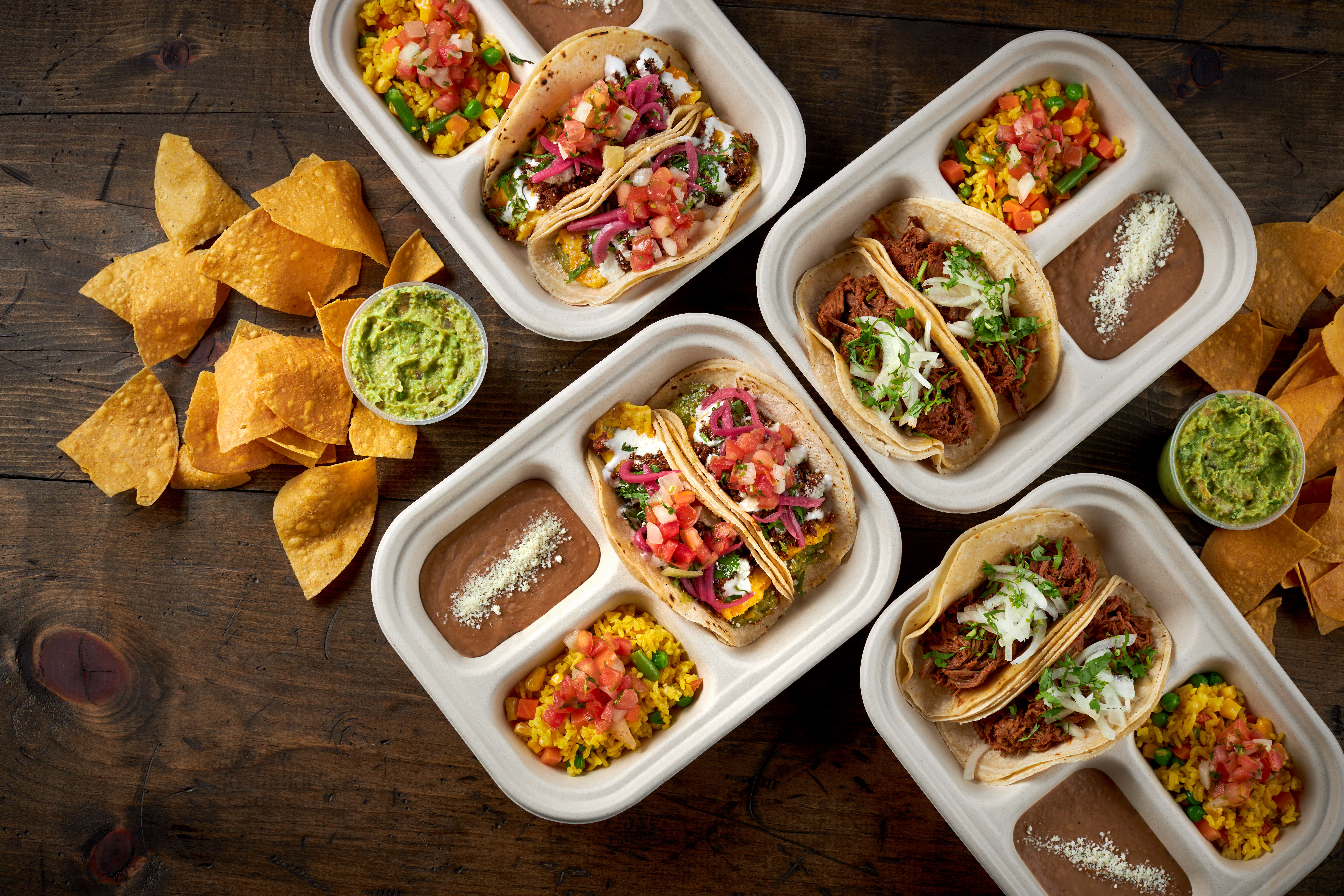 Individual Taco Boxes | Taco Bamba Taqueria in VA and MD