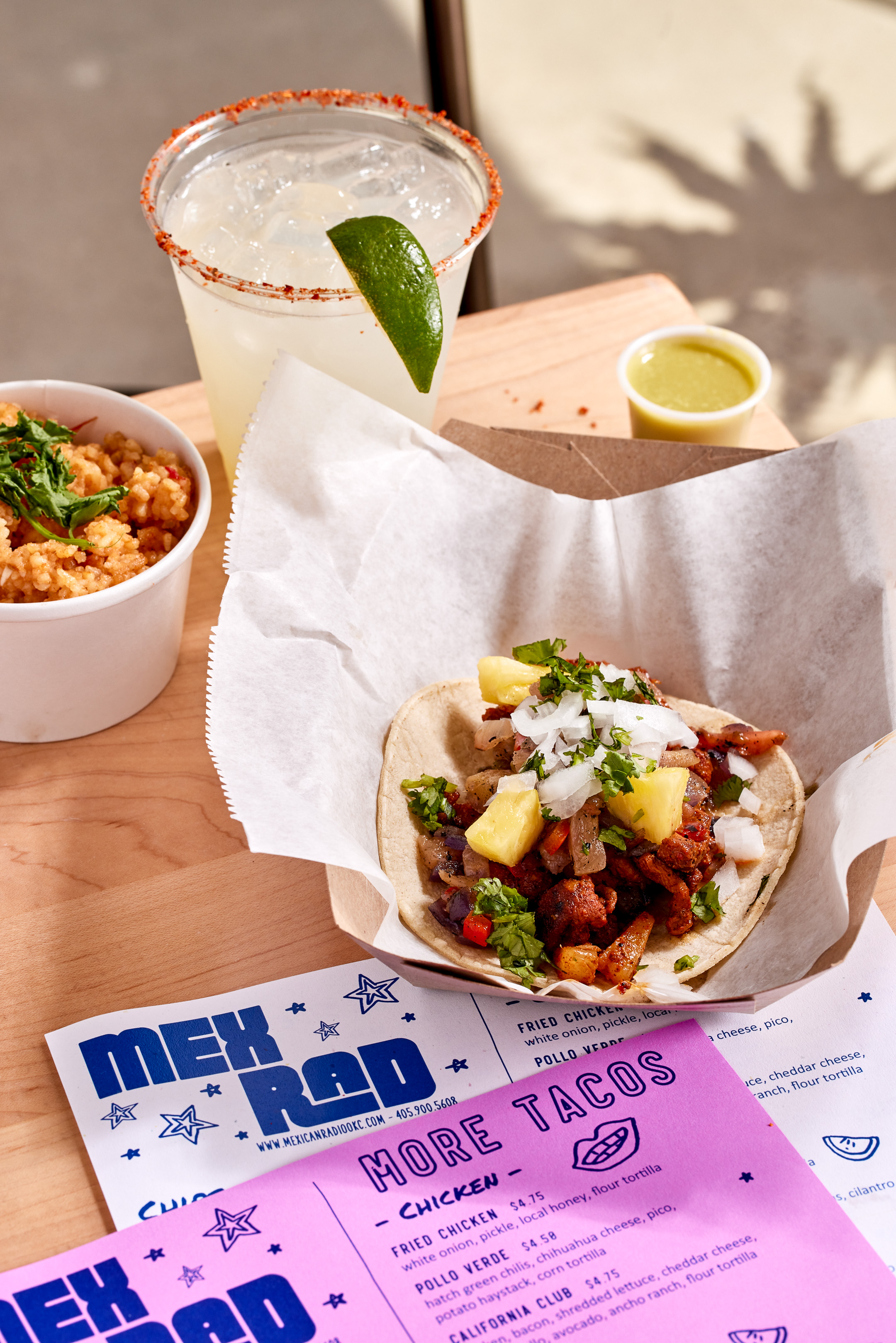 Menus | Mexican Radio in Oklahoma City, OK