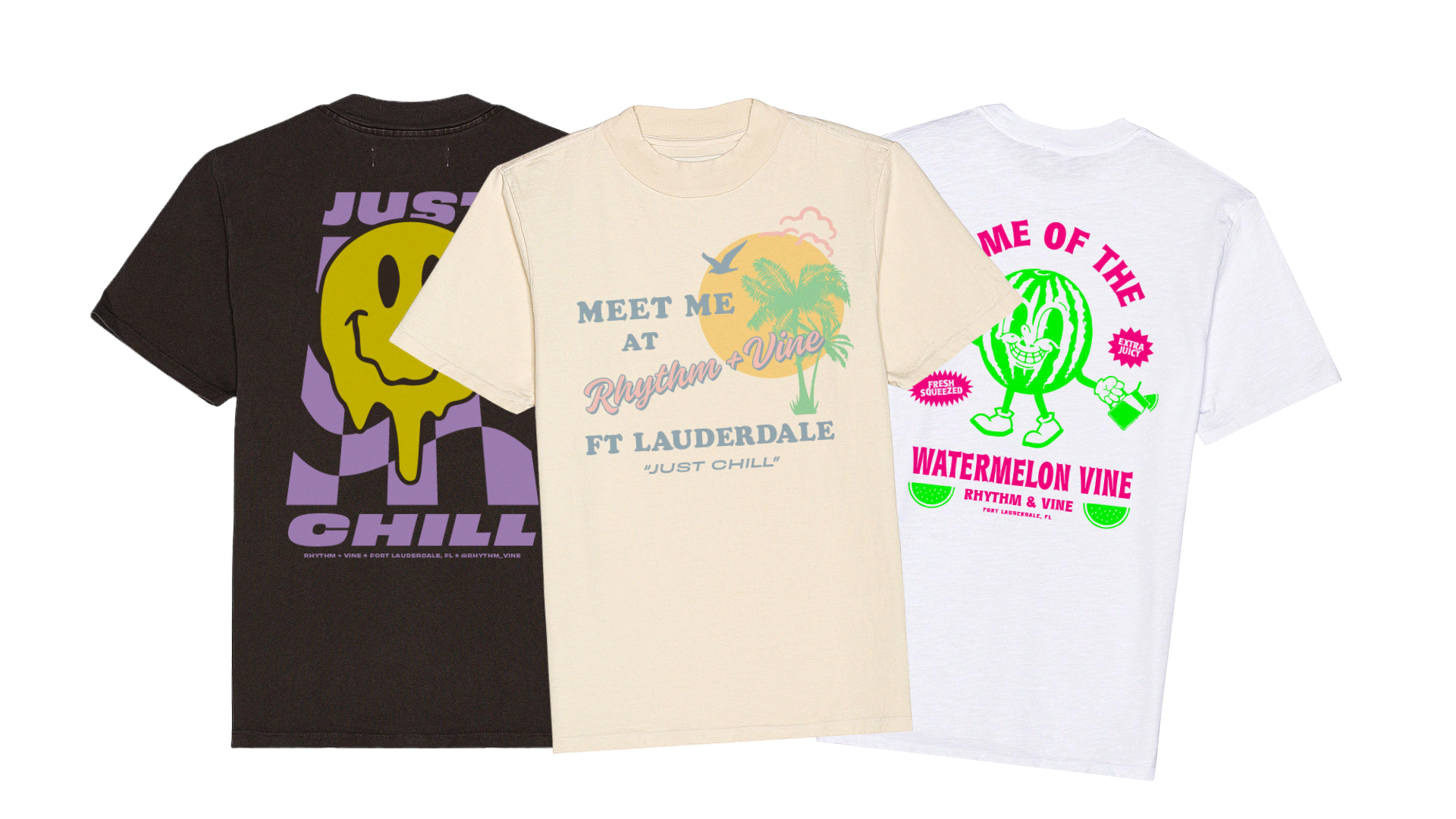 Merch | Rhythm + Vine | Bar & Outdoor Garden in Fort Lauderdale, FL