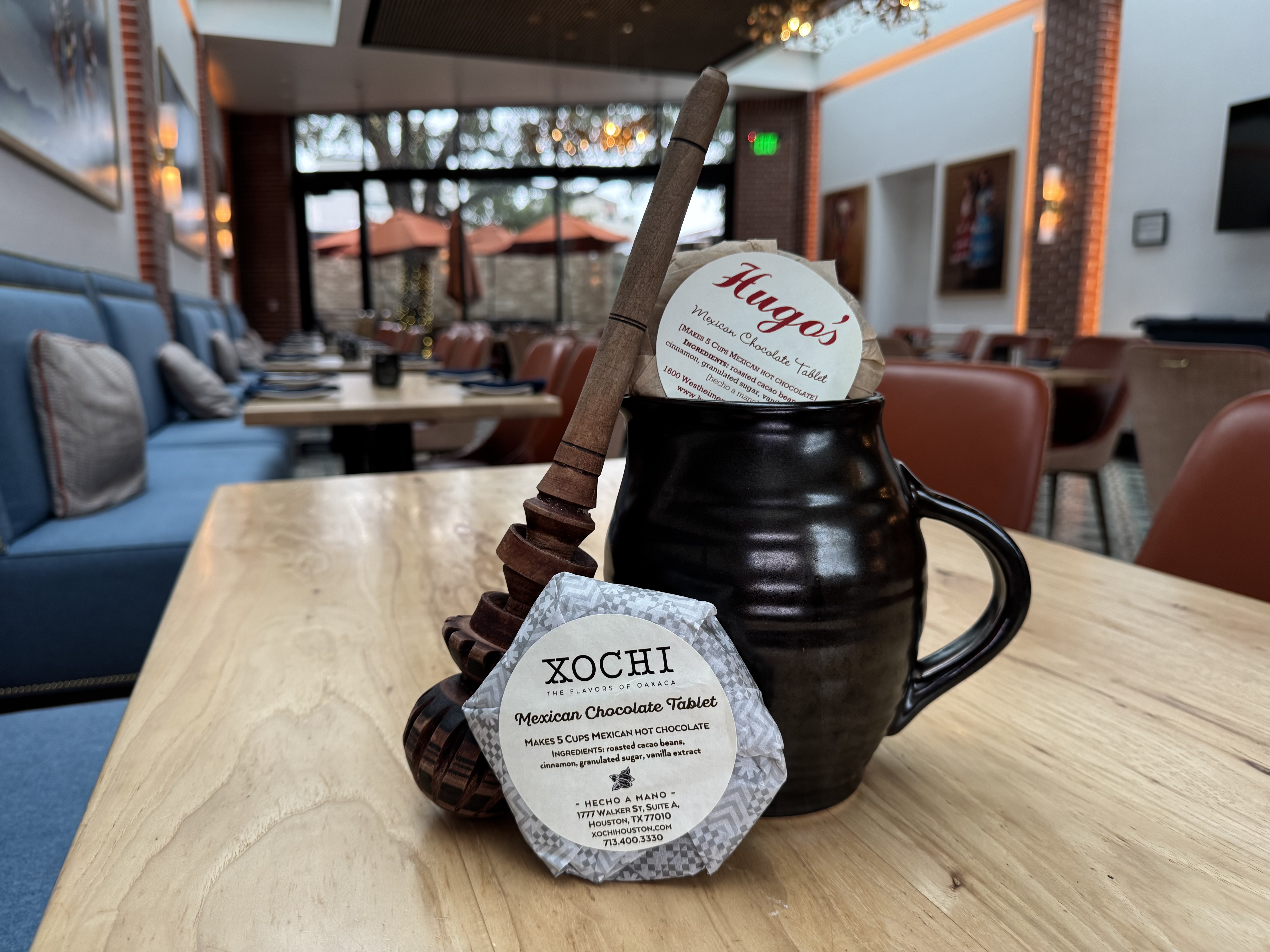 Hugo's Hot Chocolate Tablet | Hugo's | Mexican Restaurant in Houston, TX