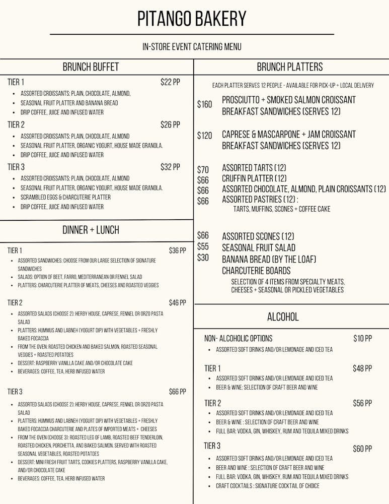 Private Events | Pitango Gelato in MD, DC & VA