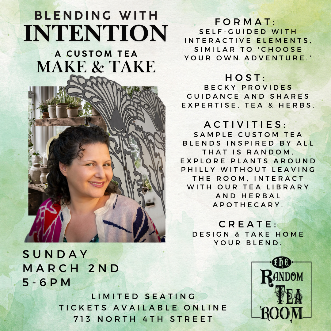 Blending With Intention: A Custom Tea Make & Take | The Random Tea Room