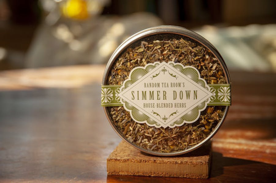 Simmer Down Tea Tin | The Random Tea Room