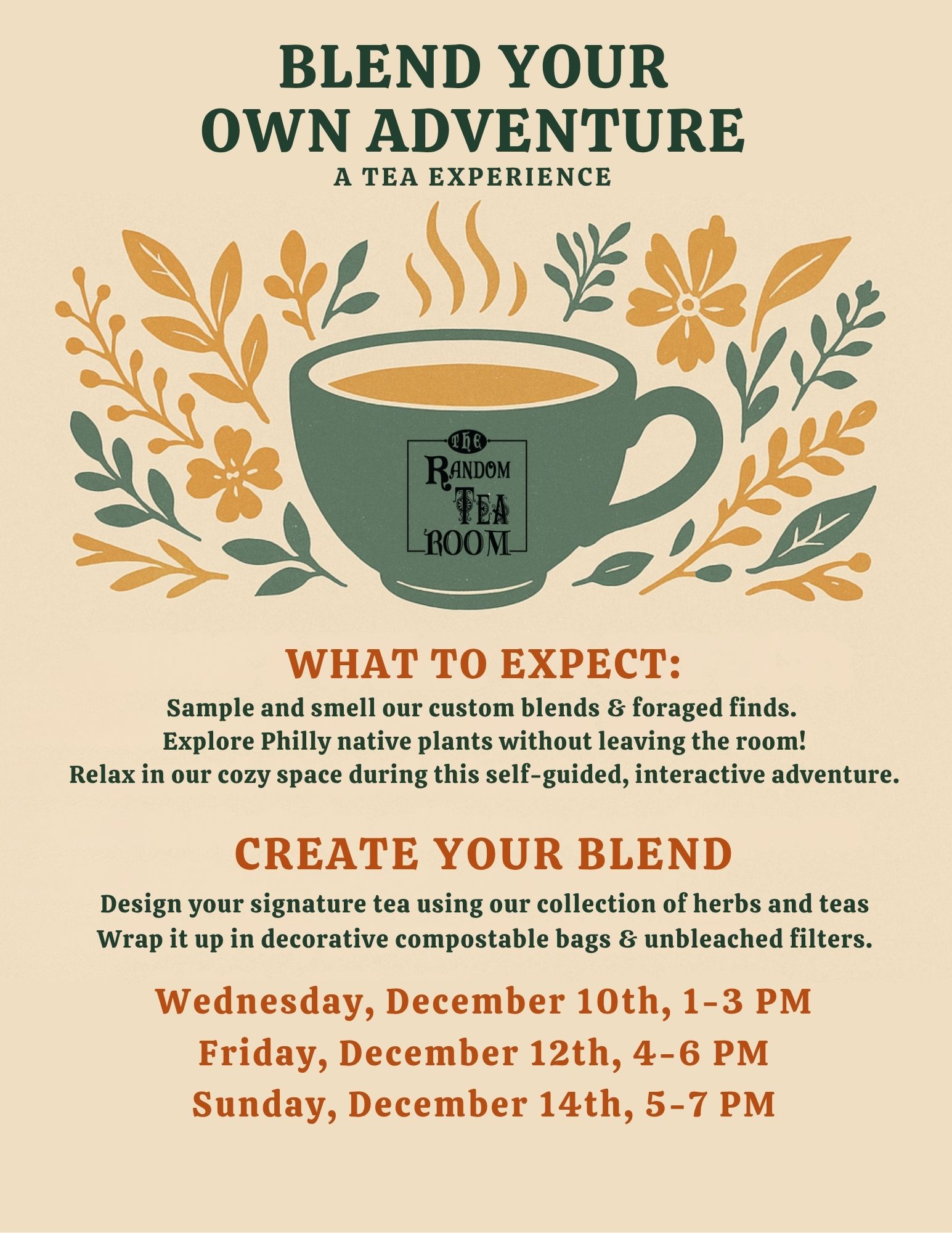 Blend Your Own Adventure: A Tea Experience | The Random Tea Room