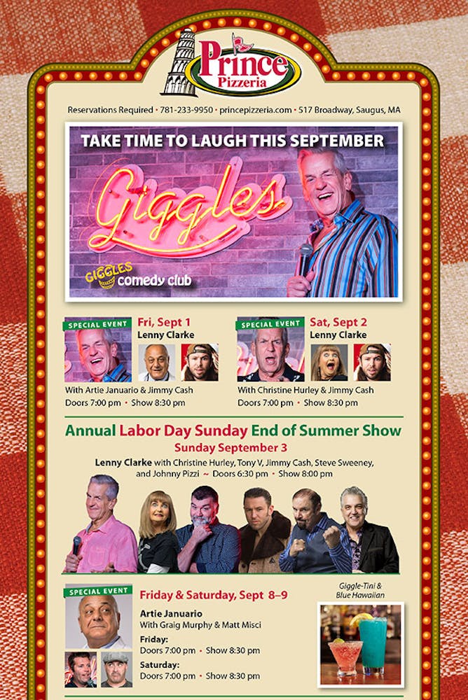 Giggles Events | Prince Pizzeria