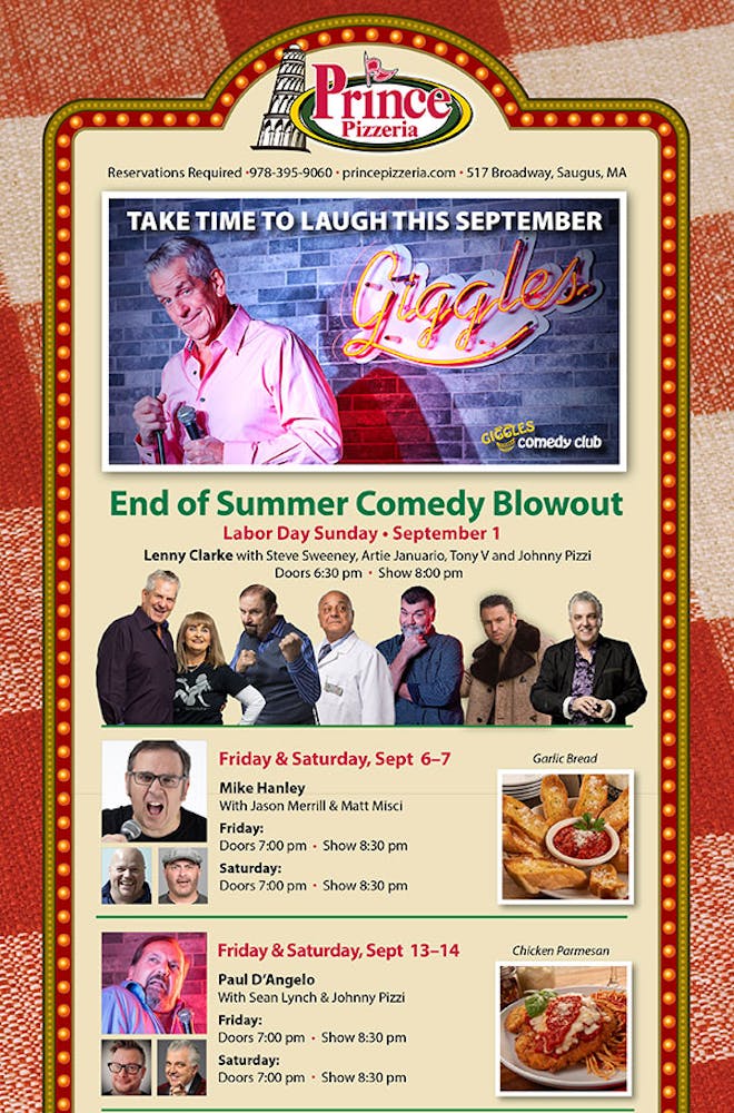 Giggles Events | Prince Pizzeria