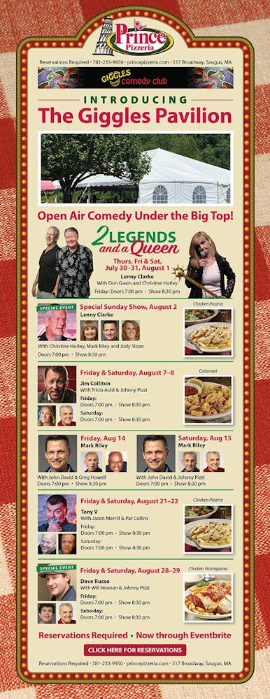 Giggles Events | Prince Pizzeria