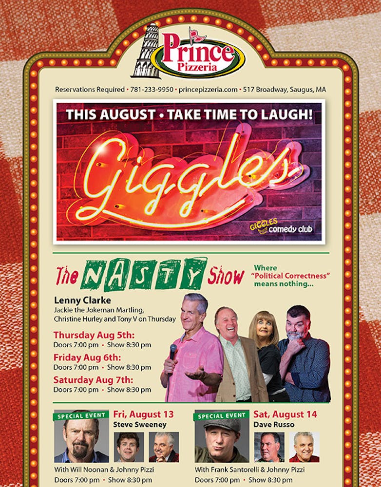 Giggles Events | Prince Pizzeria