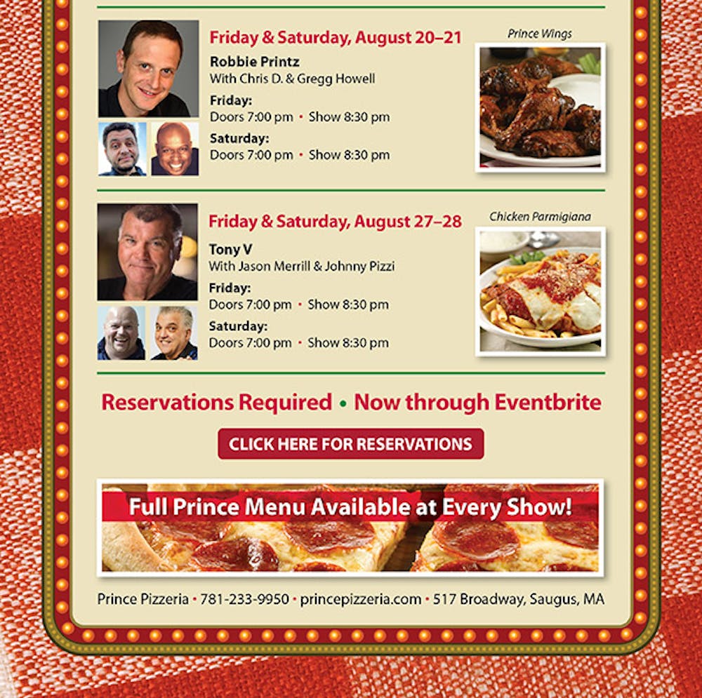 Giggles Events | Prince Pizzeria