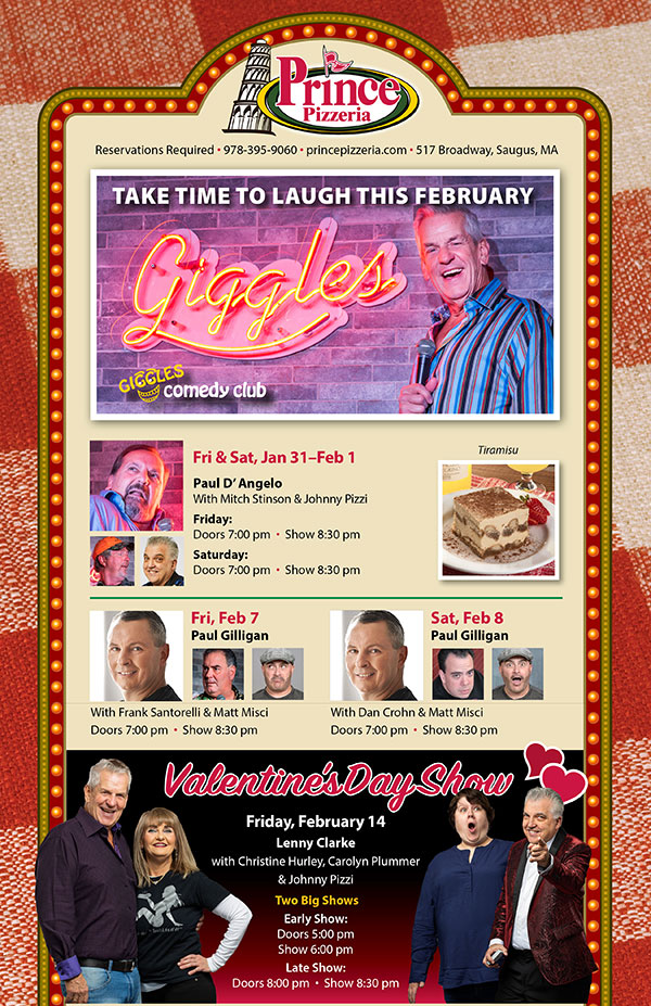 Giggles Events | Prince Pizzeria