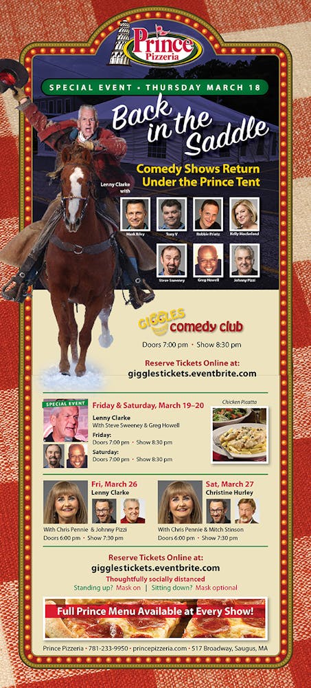 Giggles Events | Prince Pizzeria