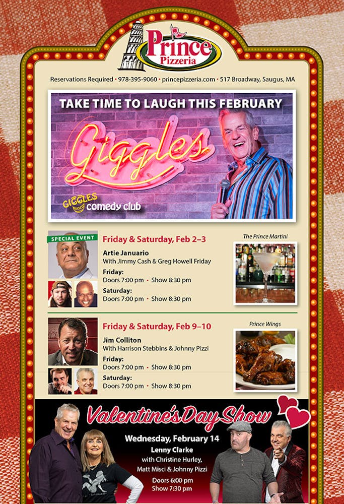 Giggles Events | Prince Pizzeria