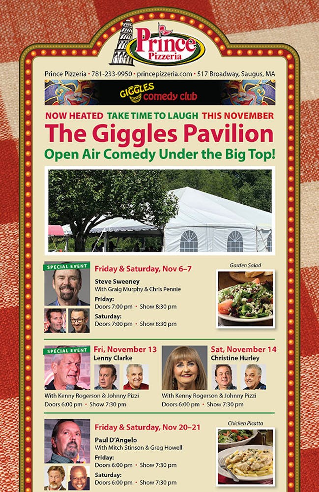 Giggles Events | Prince Pizzeria