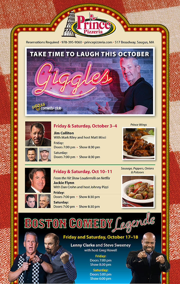 Giggles Events | Prince Pizzeria