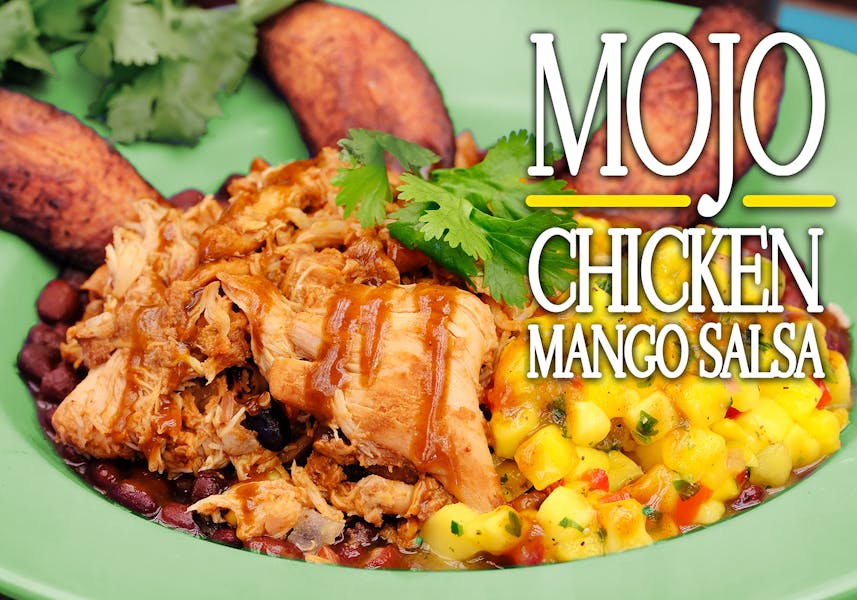 Mojo Chicken Mango Salsa Bowl | Long Doggers | Radically Relaxed Grill ...