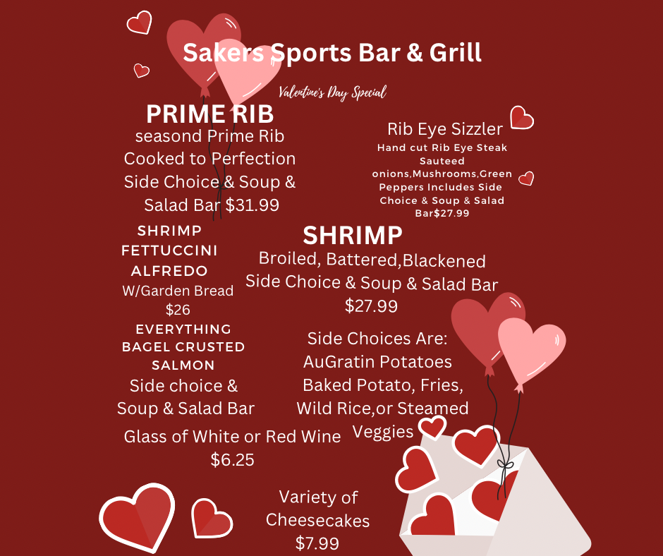 Saker's Sports Bar & Grill | American Restaurant in Kasson, MN