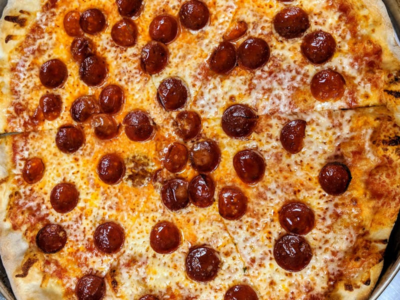 Menus | Garcon Super Slice Pizza Pie Parlor