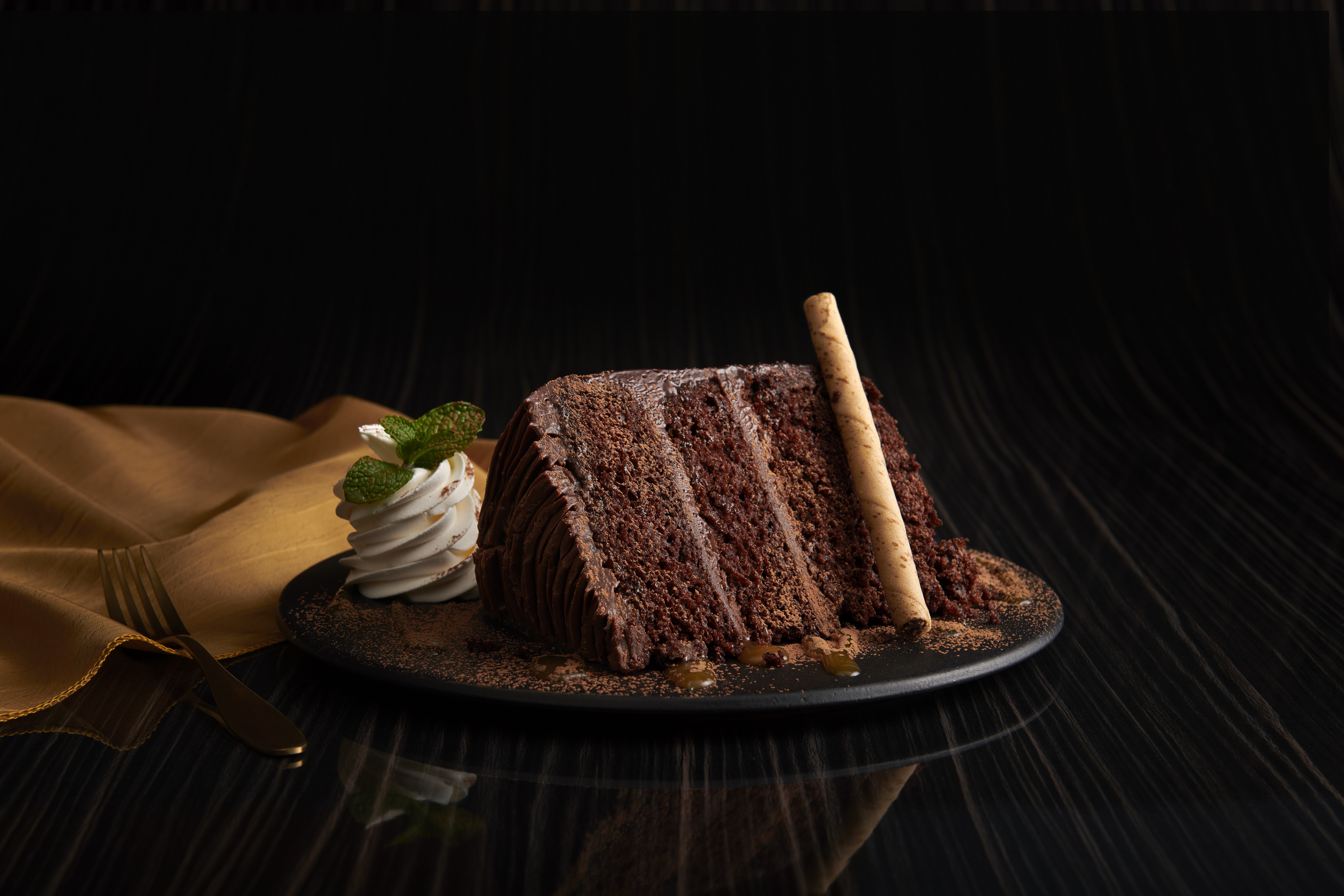 February Dessert Feature: Chocolate Layer Cake | Morton's The ...