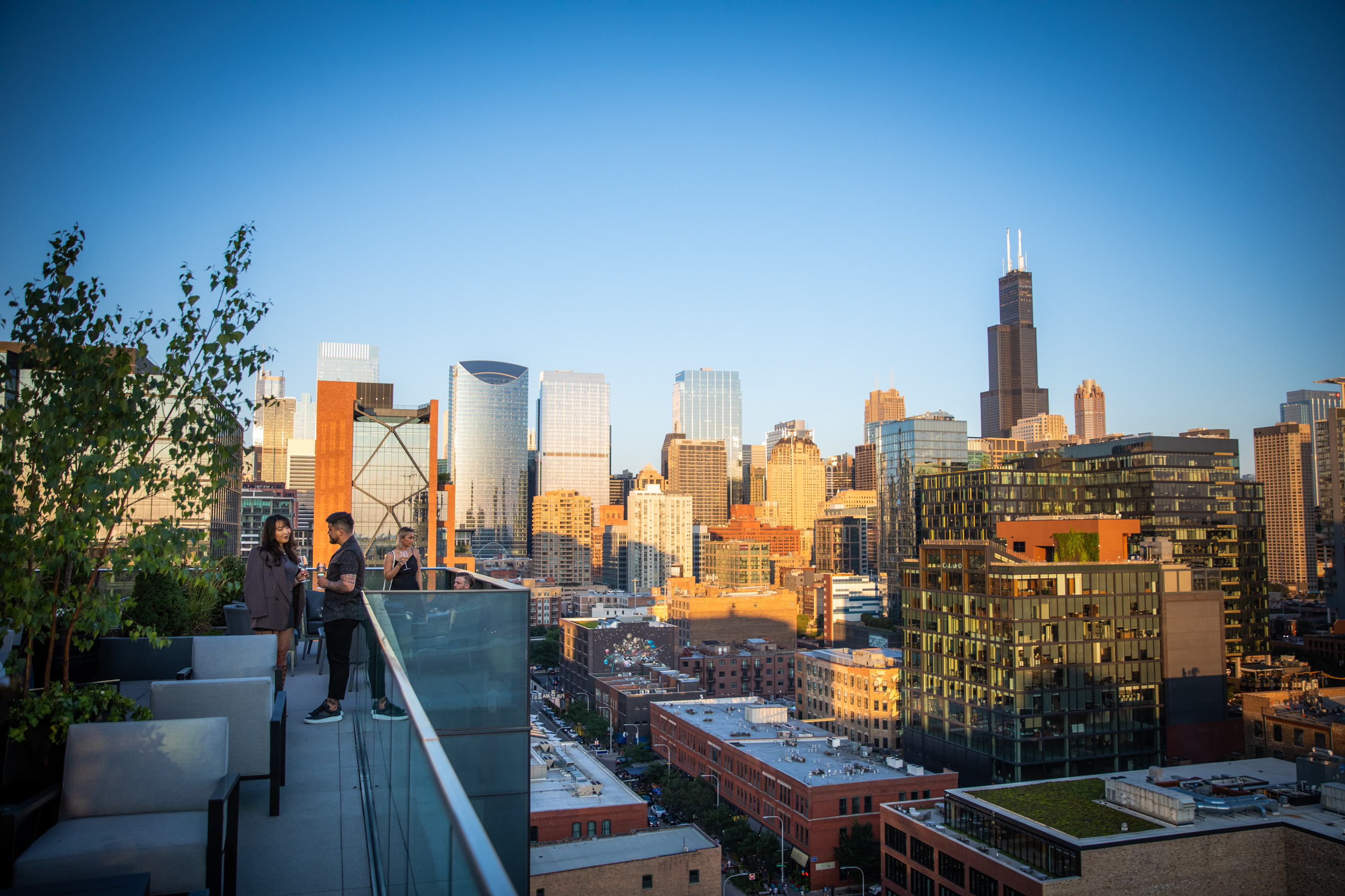 Penthouse Wine Tasting Reception