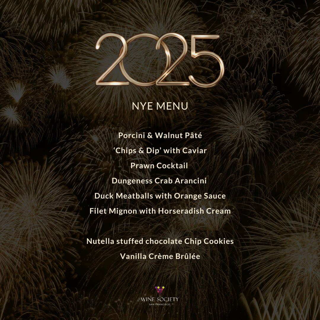 New Year's Eve | San Francisco Wine Society | Wine Bar in San Francisco, CA