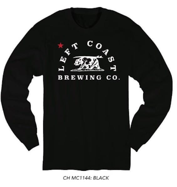 Bear Long Sleeve Shirt | Left Coast Brewing | Brewery in California