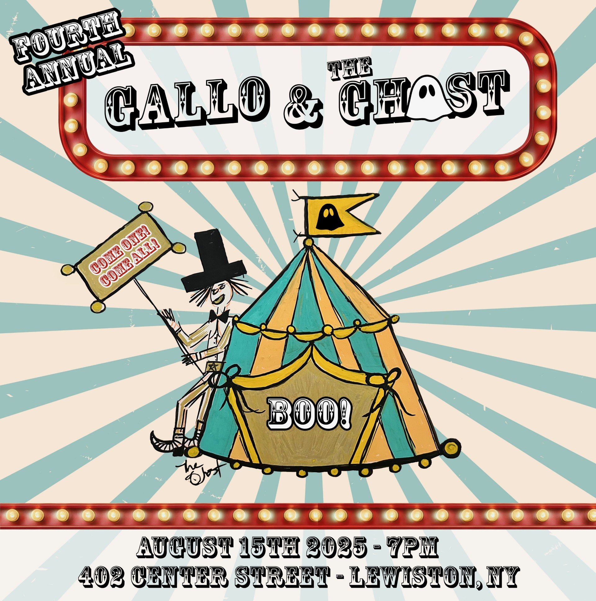 Gallo & The Ghost 2025 | Gallo Restaurants | Gallo Family Restaurants ...