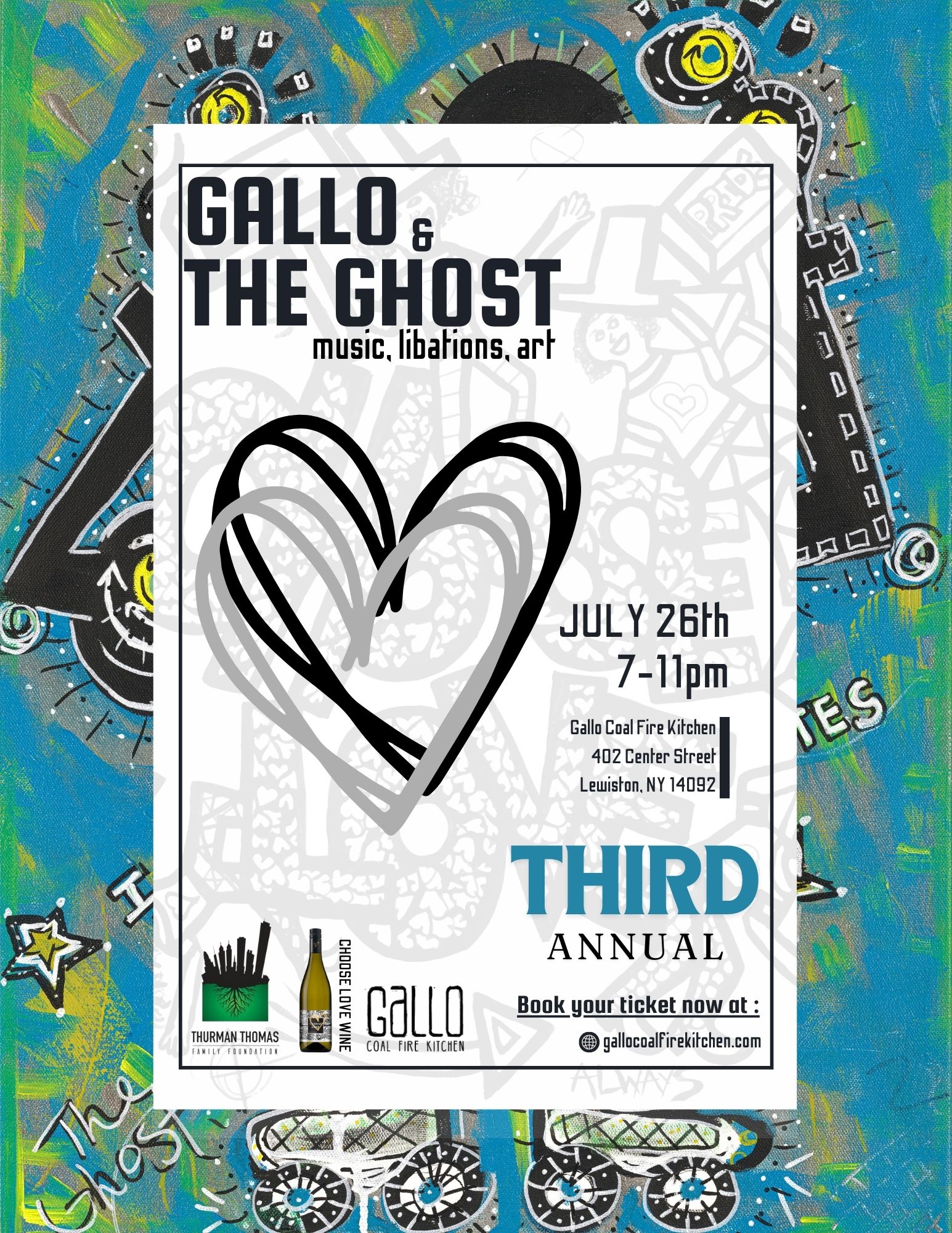 Third Annual Gallo and The Ghost | Gallo Restaurants | Gallo Family ...