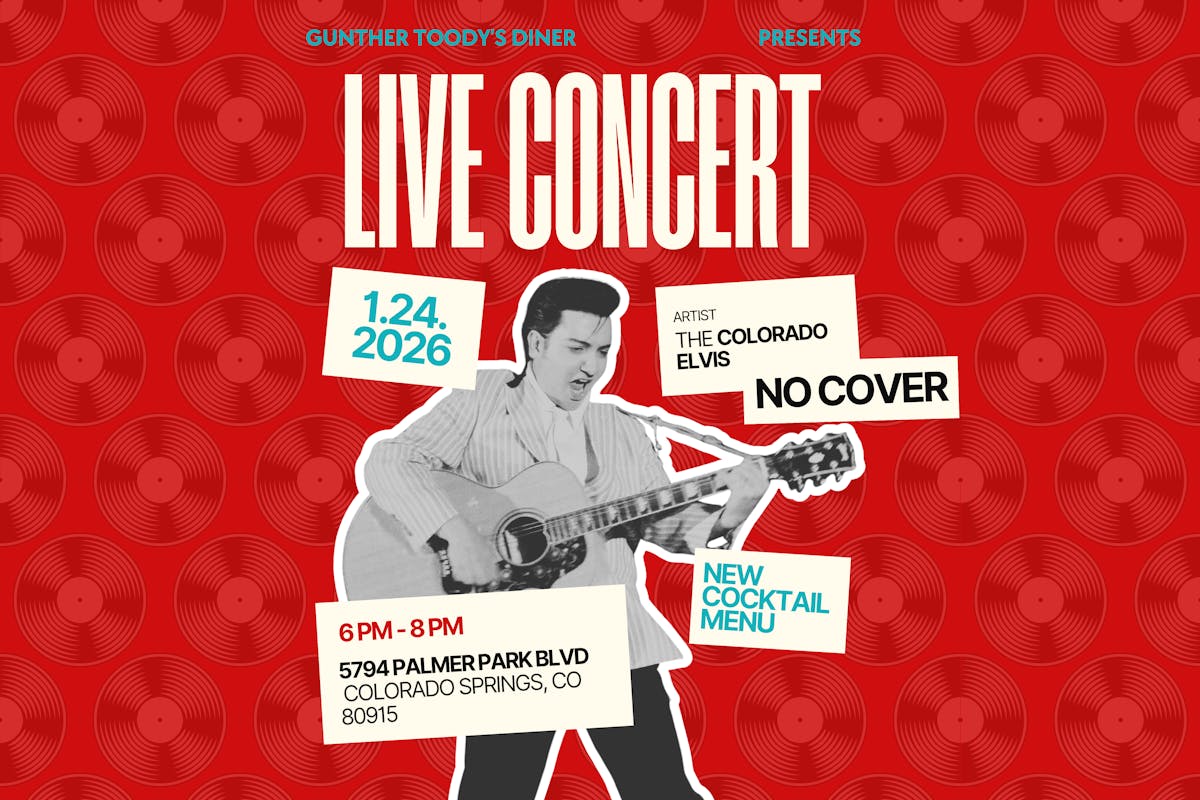 The Colorado Elvis LIVE at Gunther Toody's on Palmer Park Blvd