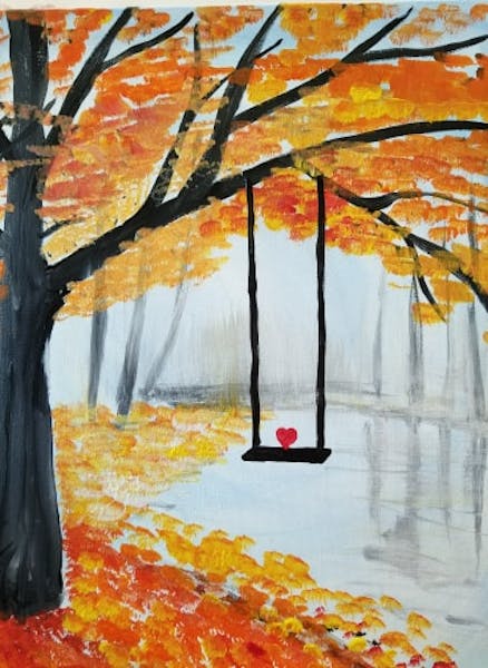 PAINT & SIP - SWING INTO FALL | Kitaro Surf & Turf