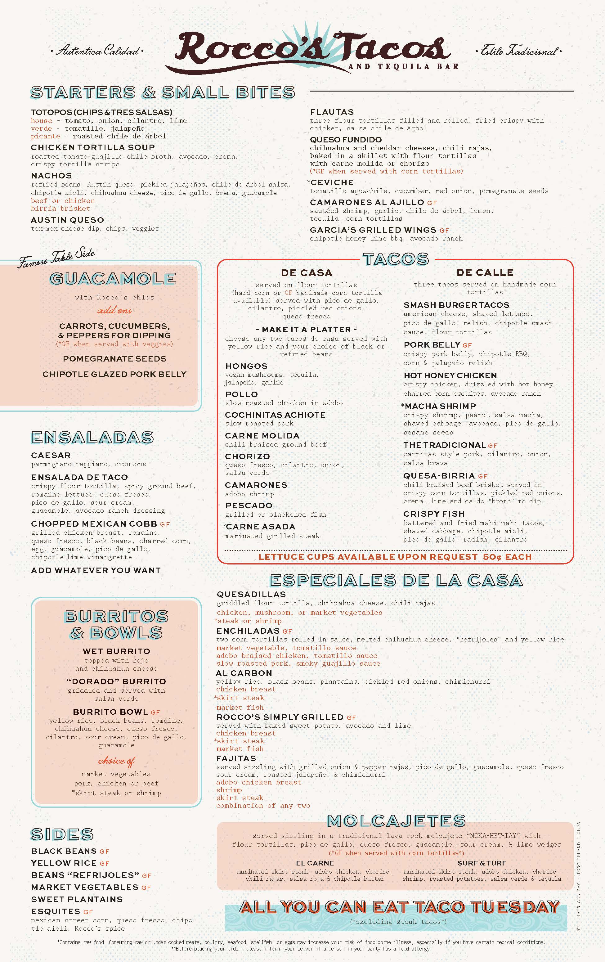 All Day | Vibrant Mexican Dining | Rocco's Tacos & Tequila Bar ...