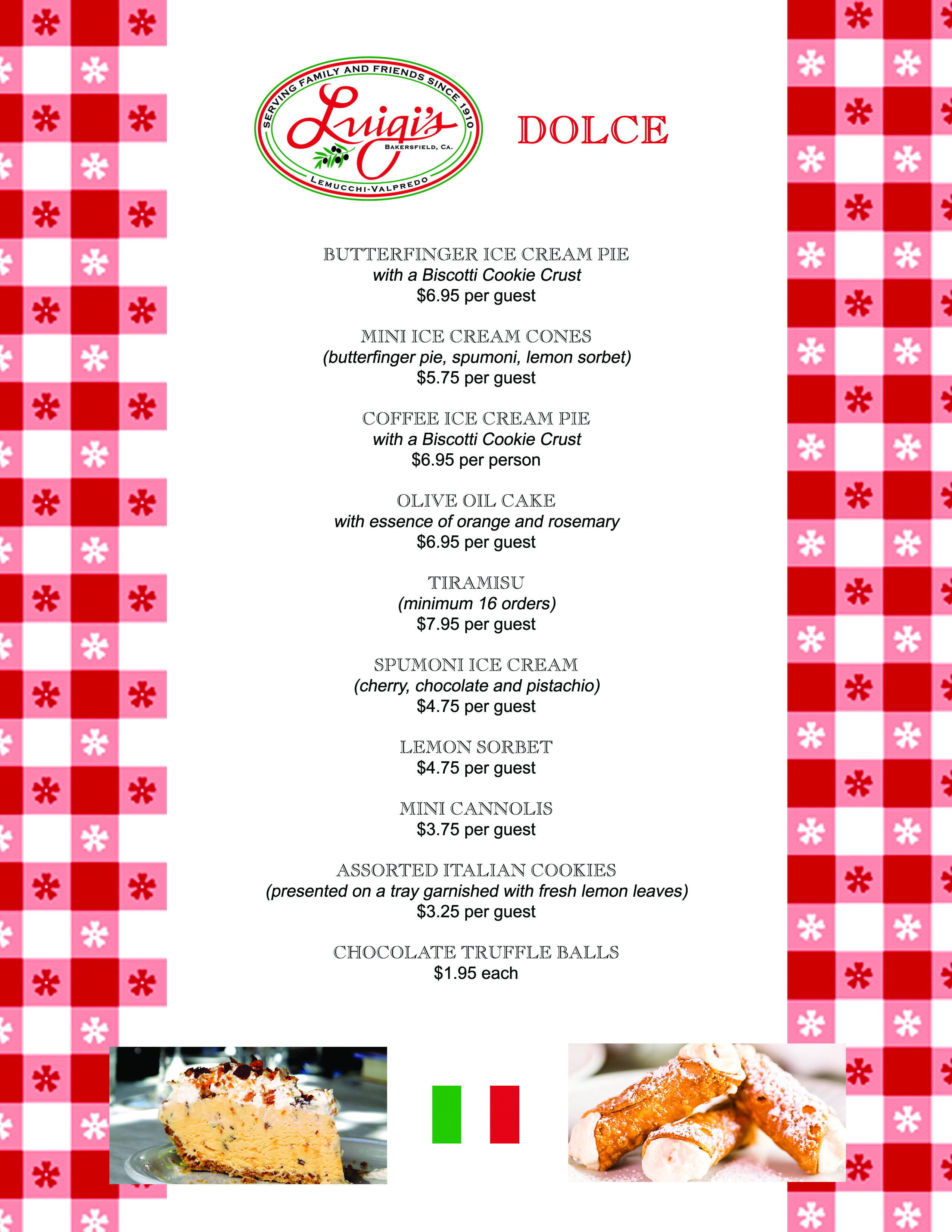 Luigi s Private Event Info Luigi s Italian Restaurant Deli Wine Shop