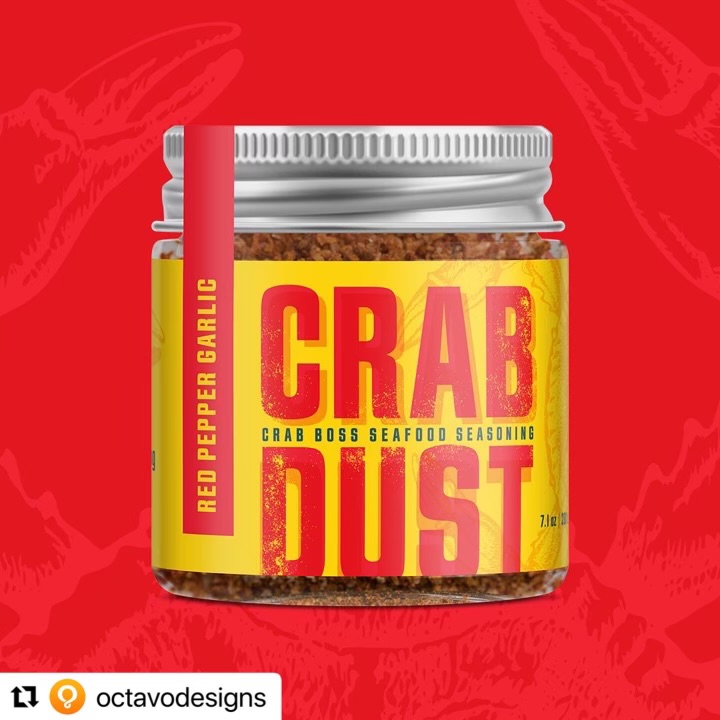 Crab Dust - Red Pepper Garlic | Crab Boss