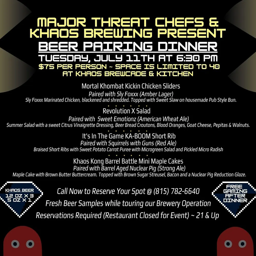 Khaos Brewing Features
