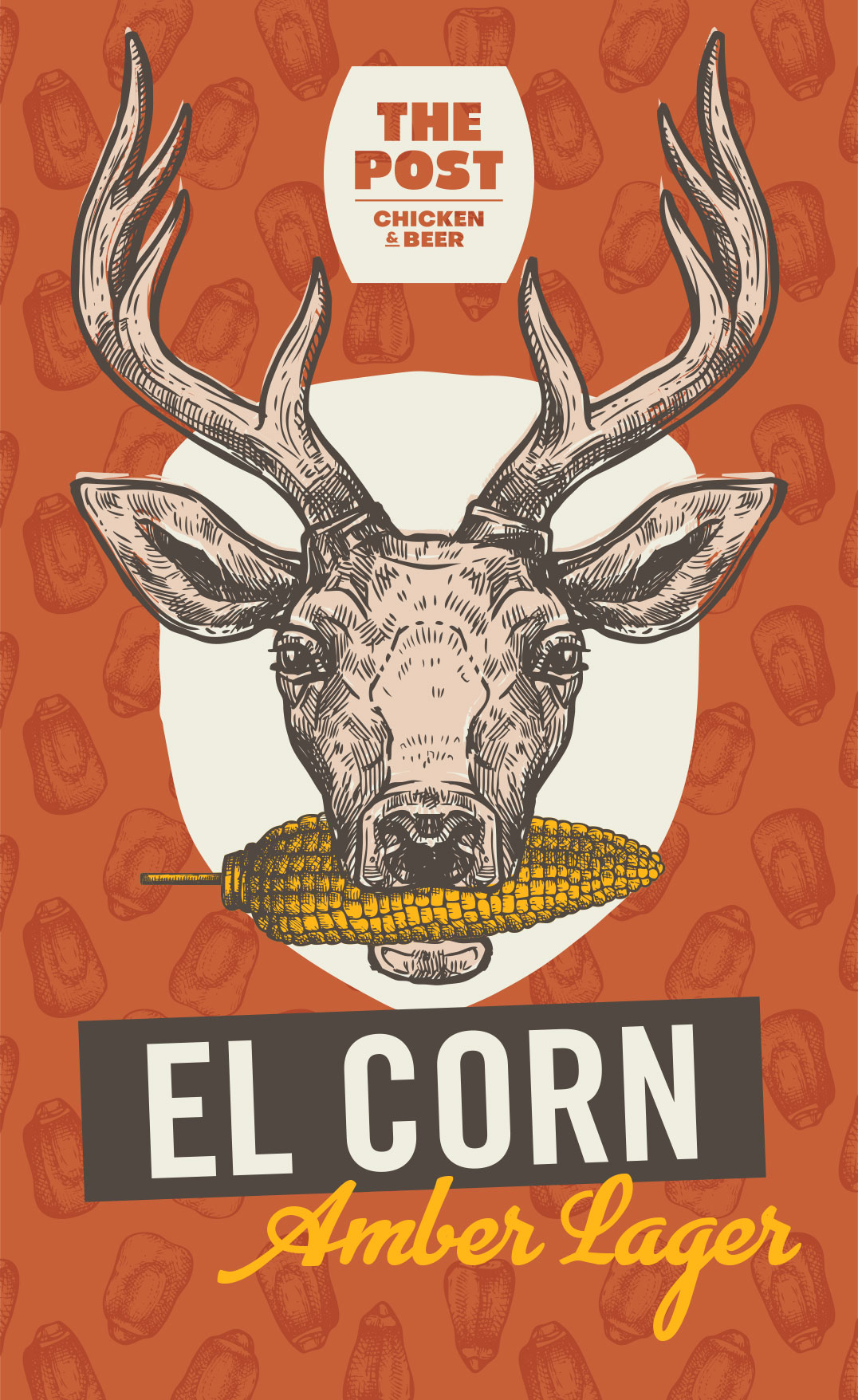 El Corn Amber Lager from The POST Chicken & Beer