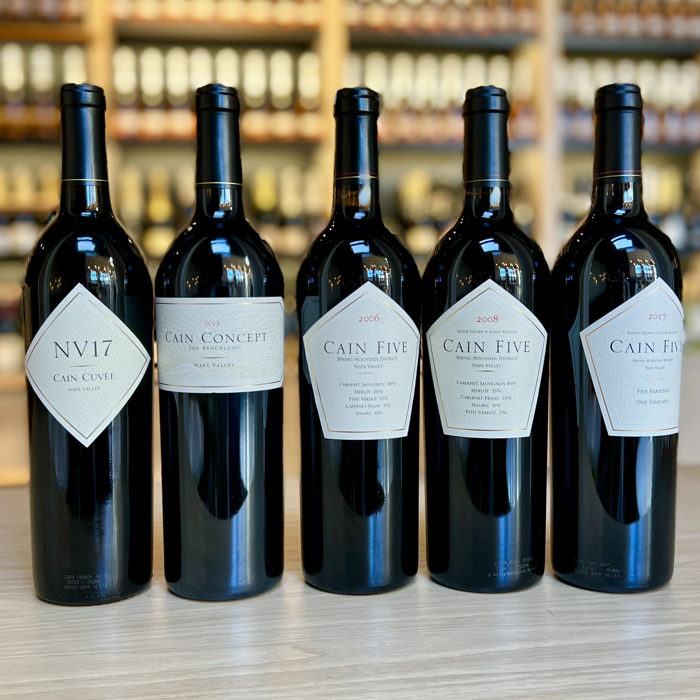 Cain Vineyard & Winery Tasting | Velvet 48 | Premium Wine Bar in ...