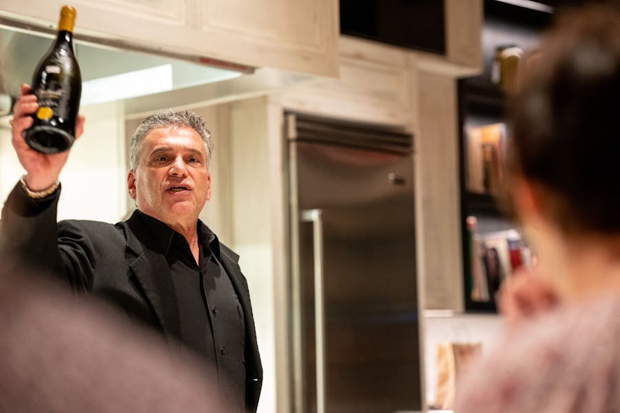 Building a charcuterie board w wine 4/12 | Tuscan Brands | Italian ...