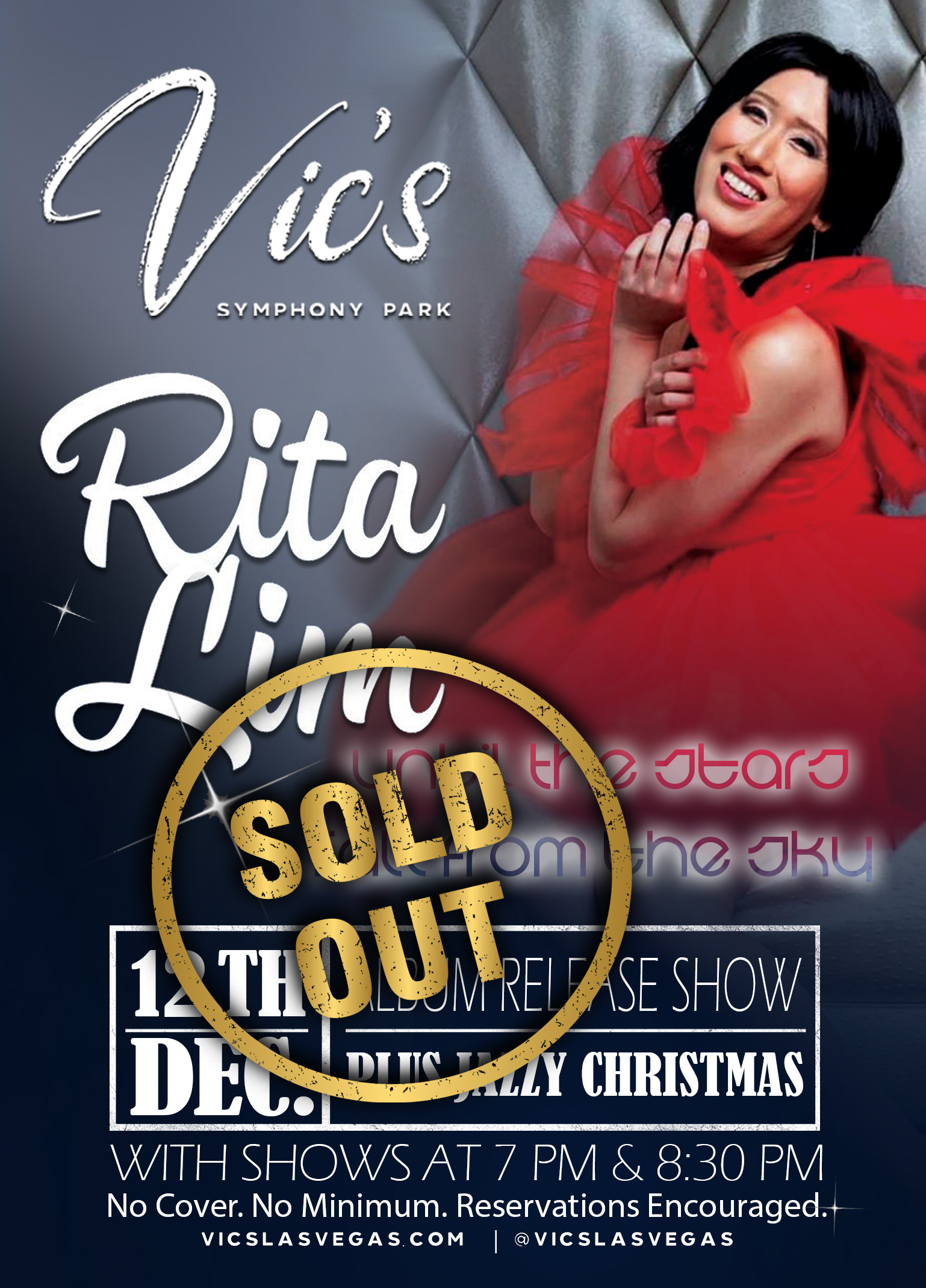 Rita Lim Album Release Show, Plus Jazzy Christmas | Vic's | American-Italian Restaurant in Las ...