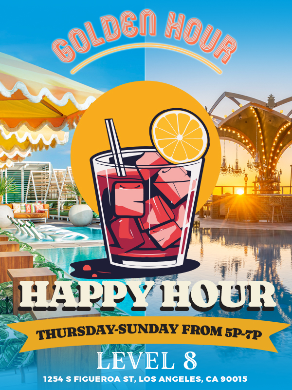 Happy Hour @ Golden Hour | Restaurant, Lounge, & Nightlife Destination ...
