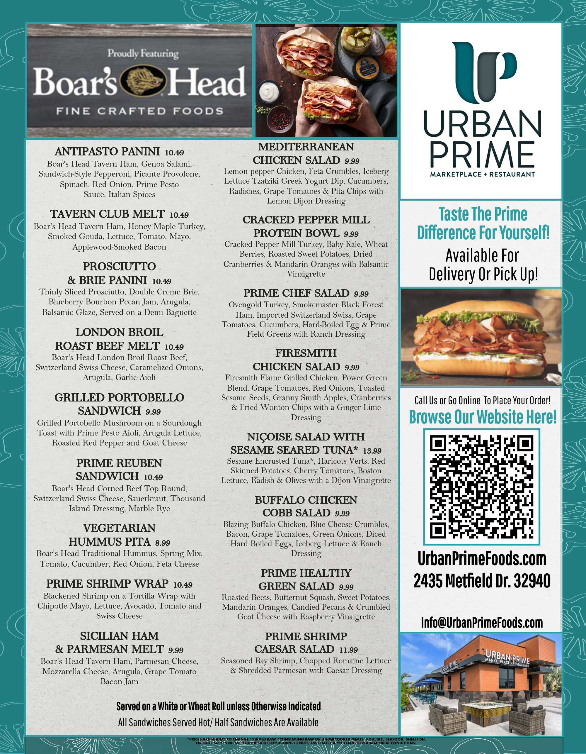 Deli | Urban Prime in Melbourne, FL