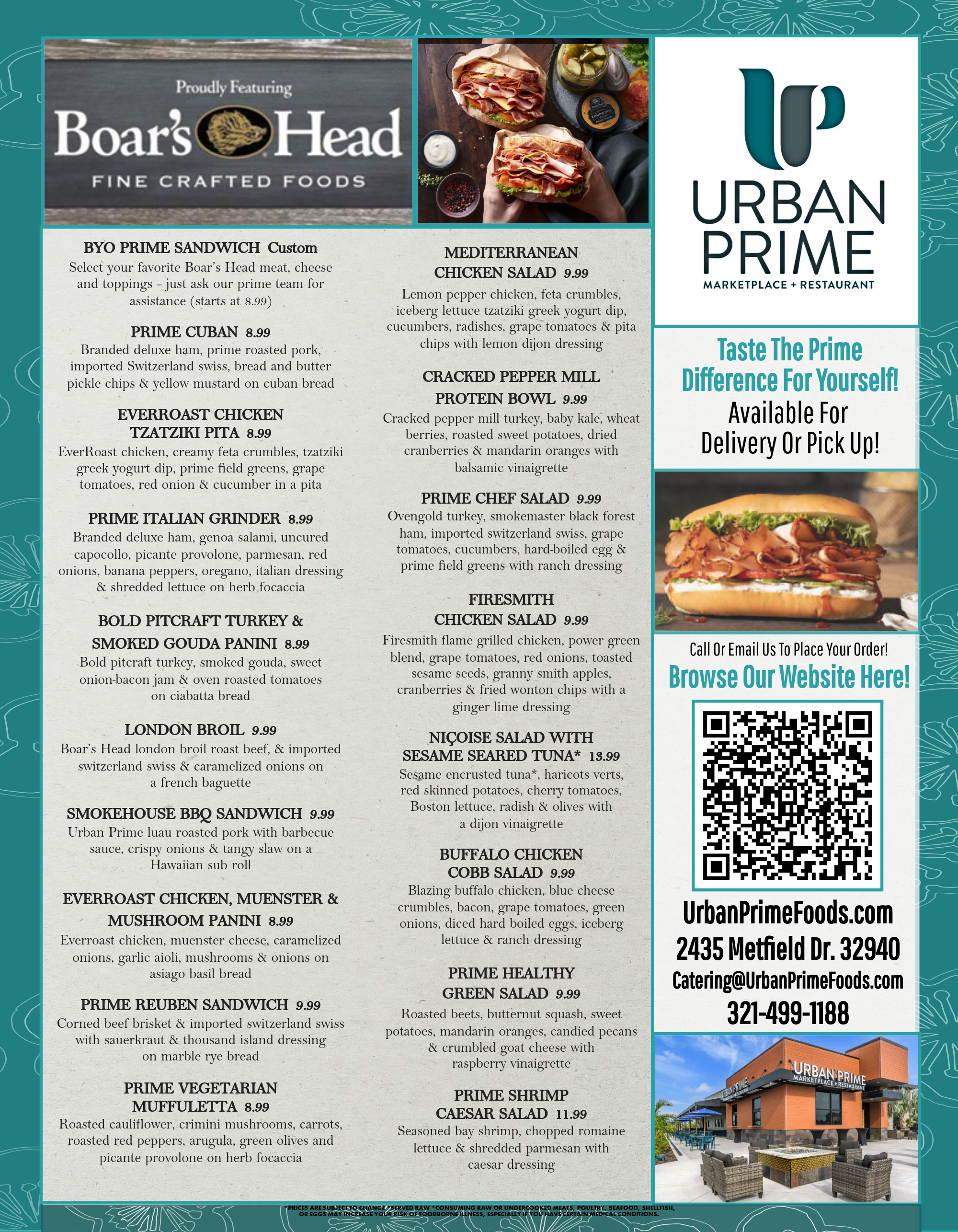 Deli | Urban Prime in Melbourne, FL