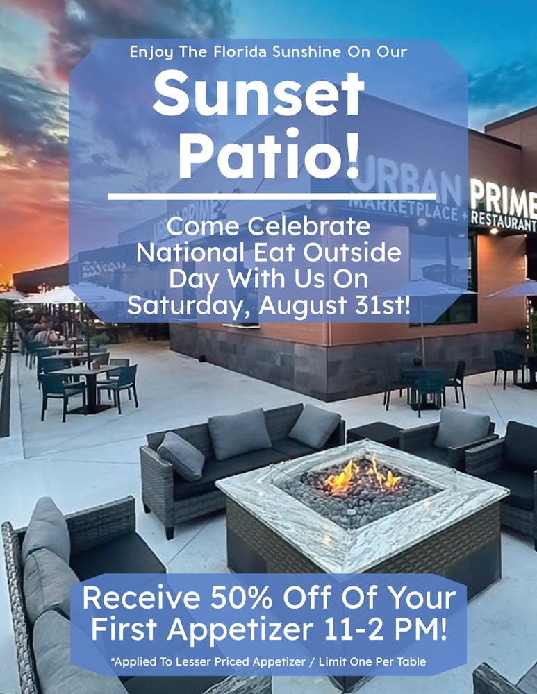 Restaurant | Urban Prime in Melbourne, FL