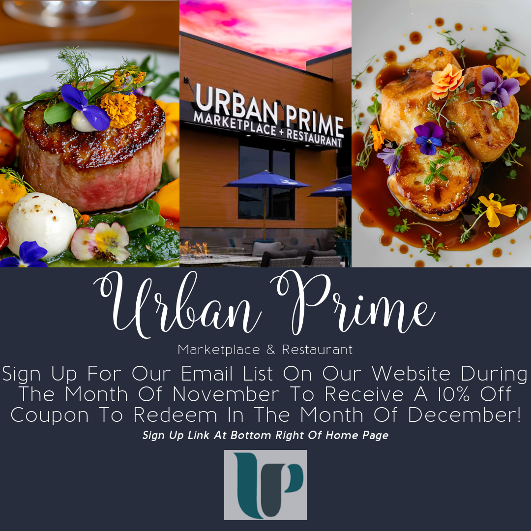 Urban Prime | Gourmet Restaurant & Boutique Marketplace in Melbourne, FL