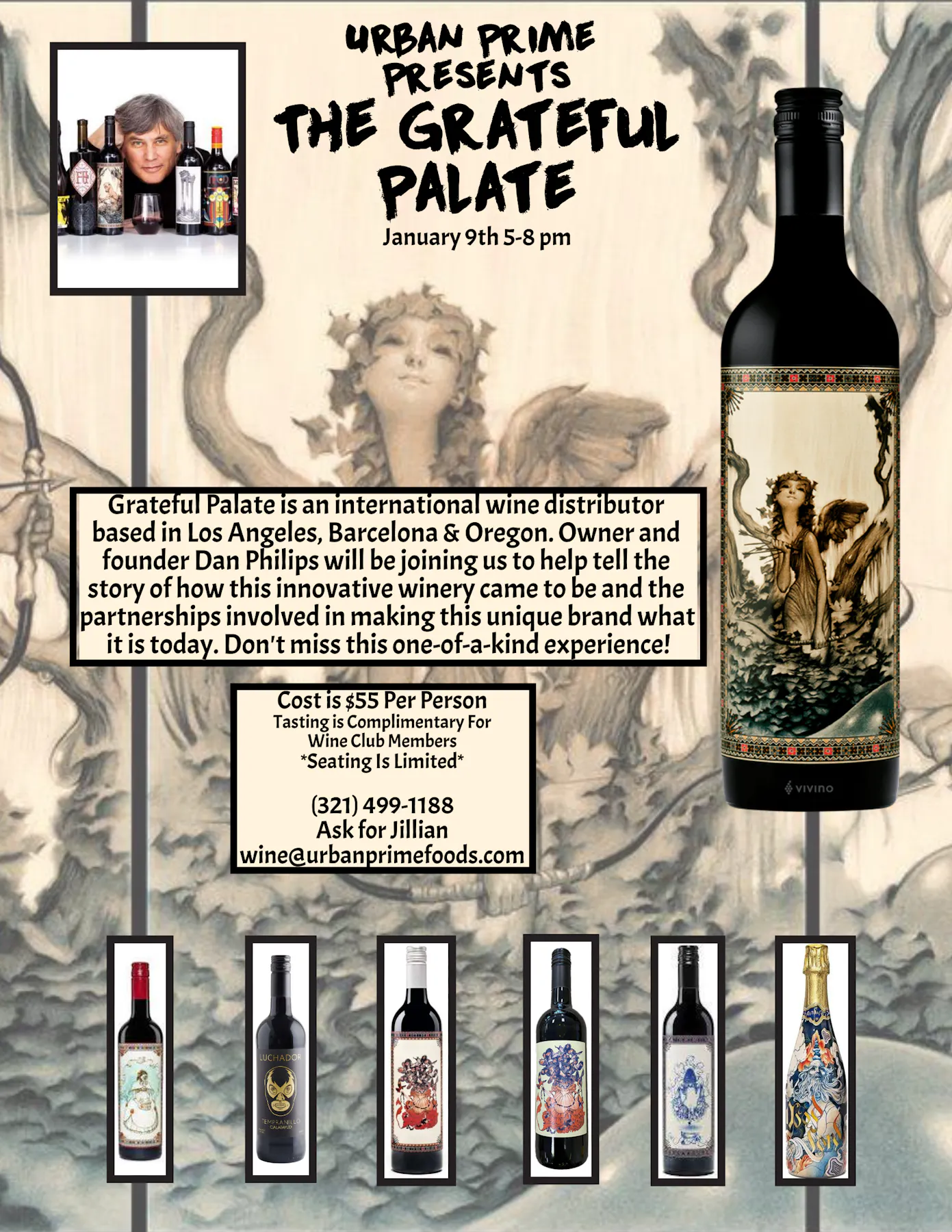 The Grateful Palate Tasting with Dan Philips | Urban Prime | Gourmet ...