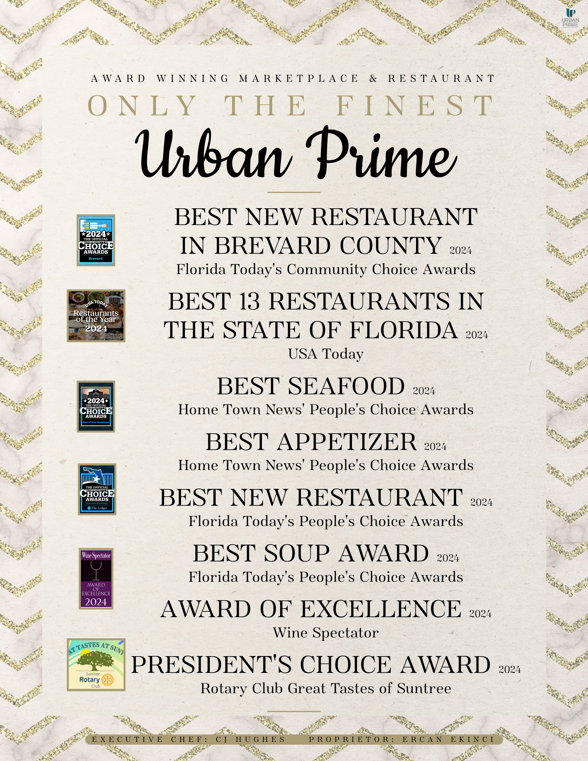 Restaurant | Urban Prime in Melbourne, FL