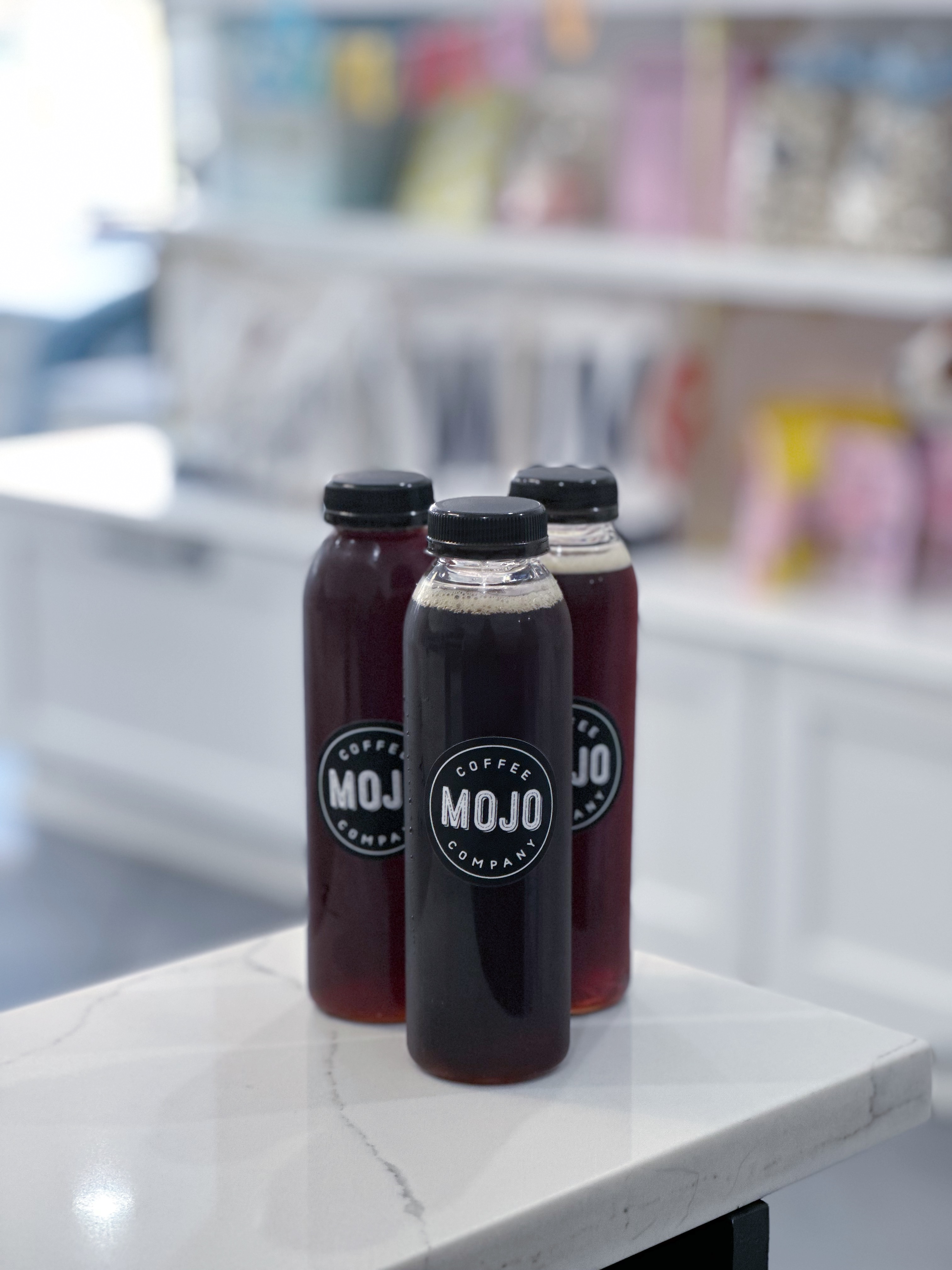 4 Pack Cold Brew Bottles | Mojo Coffee Company Hoboken | Coffee Shop in ...