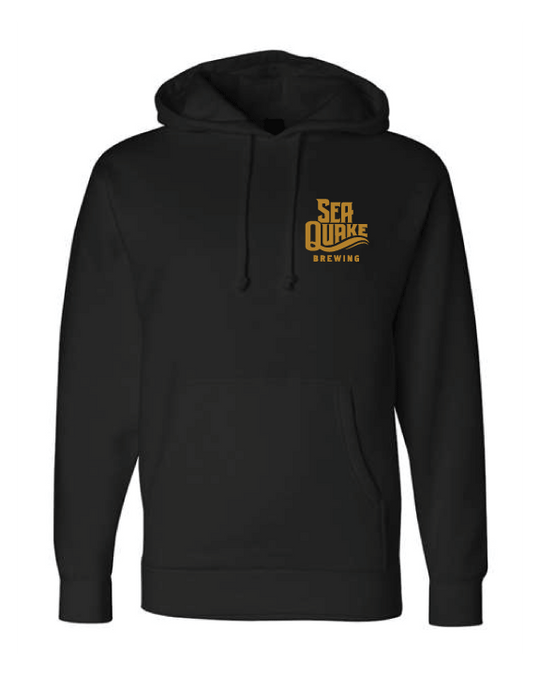 Black & Gold Sweatshirt | SeaQuake Brewing – Top Brewery & Restaurant ...