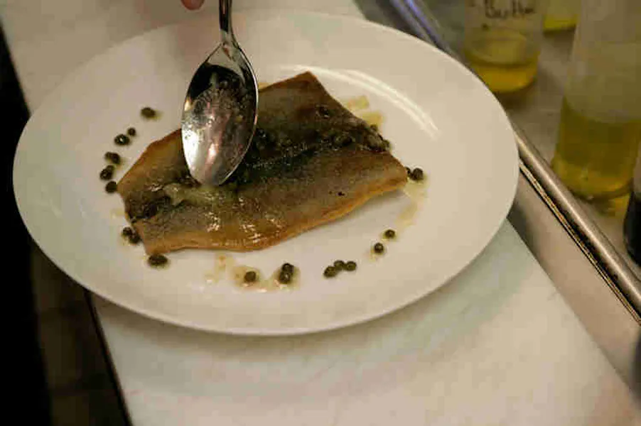 Pan-Seared Trout, Lemon Butter Sauce, Haricots Verts | the girl & the ...