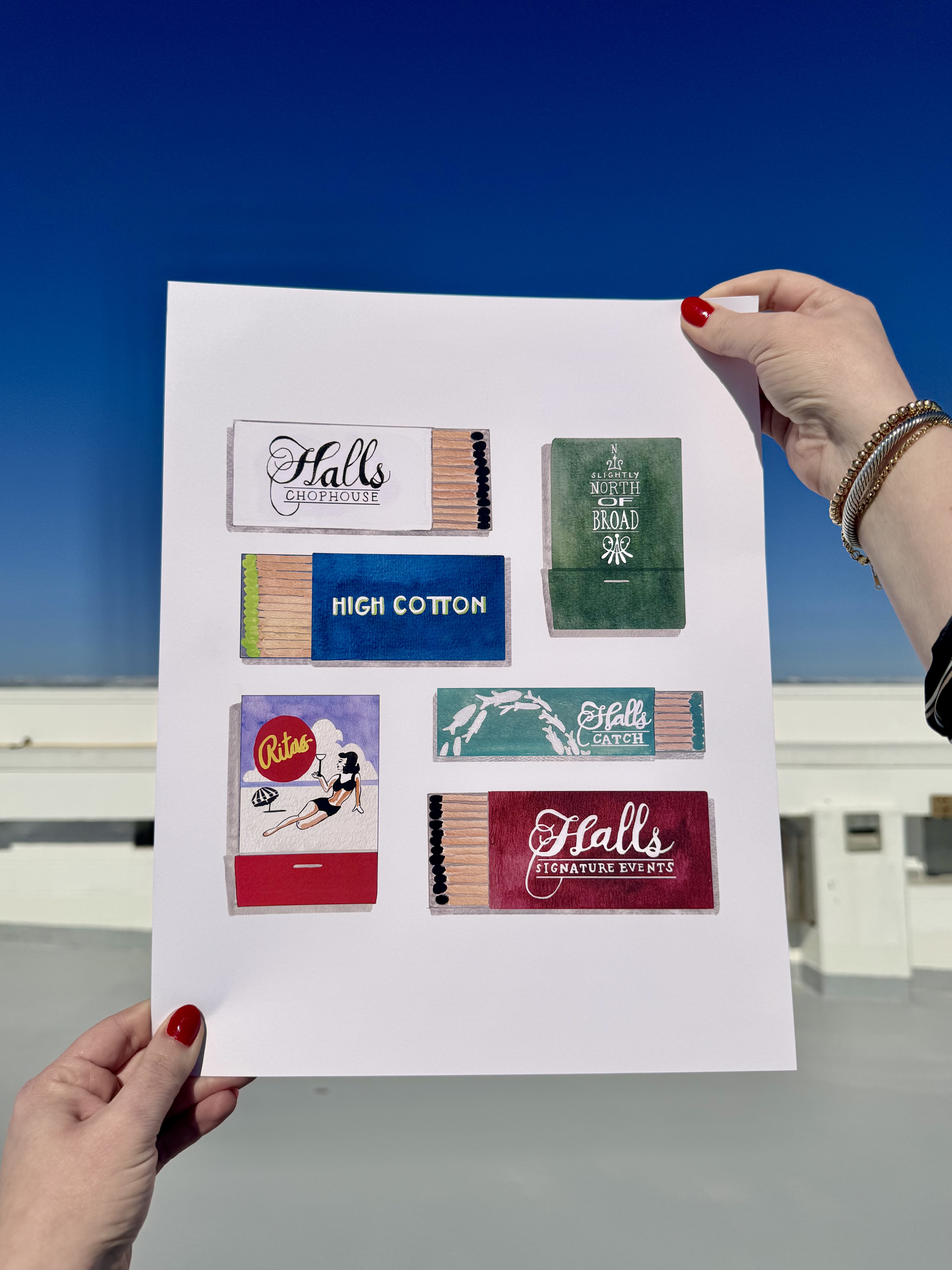 HMG Matchbook Prints | Hall Management Group | True hospitality and ...